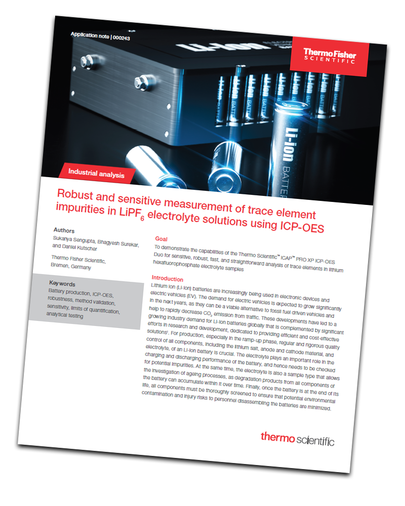 Environmental Applications for Elemental and Contaminant Analysis ... Environmental Applications for Elemental and Contaminant Analysis ...